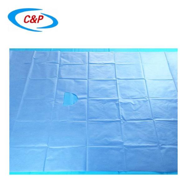Quality Medical Consumables Disposable PP PE Dental Implant Drapes Blue for sale