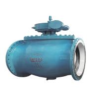 Quality Ductile Iron Flange Floating Ball Valve Eccentric Hemispherical Lightweight for sale
