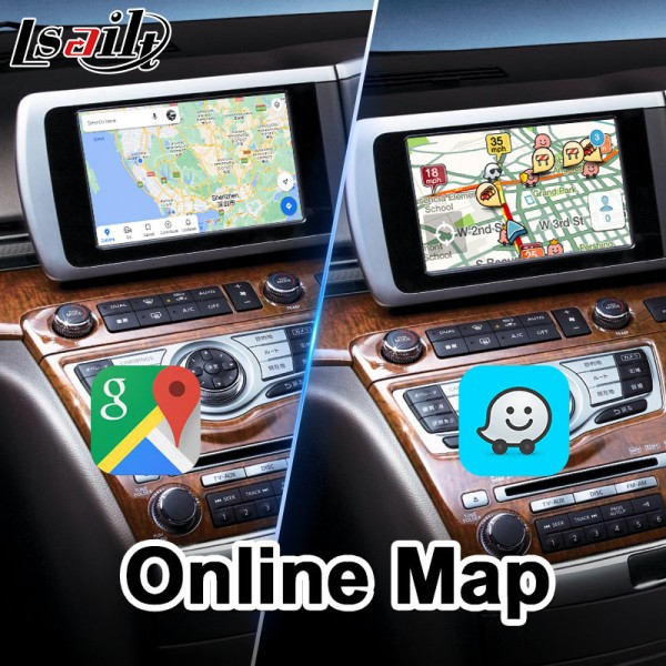 Quality Lsailt Android Navigation Multimedia Interface for 2007-2010 Nissan Elgrand E51 for sale