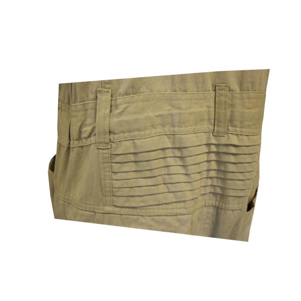 Quality 240GSM Twill 2/1 Multi Pockets Khaki Work Coverall Anti Stain Anti Static for sale