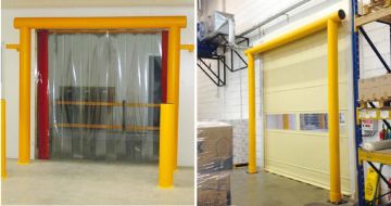 Height Restrictor Building Protection Protects doorframes Anti-Collision Guardrails