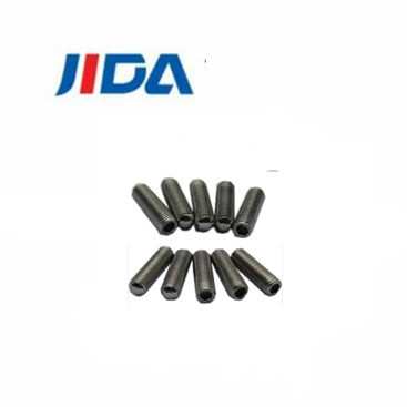 Quality JIDA Self Tapping Head Black Hex Socket Set Screws Steel Alloy M3x0.6 for sale