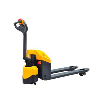 Narrow Side 1500kg Semi Electric Pallet Truck With CE Certificate