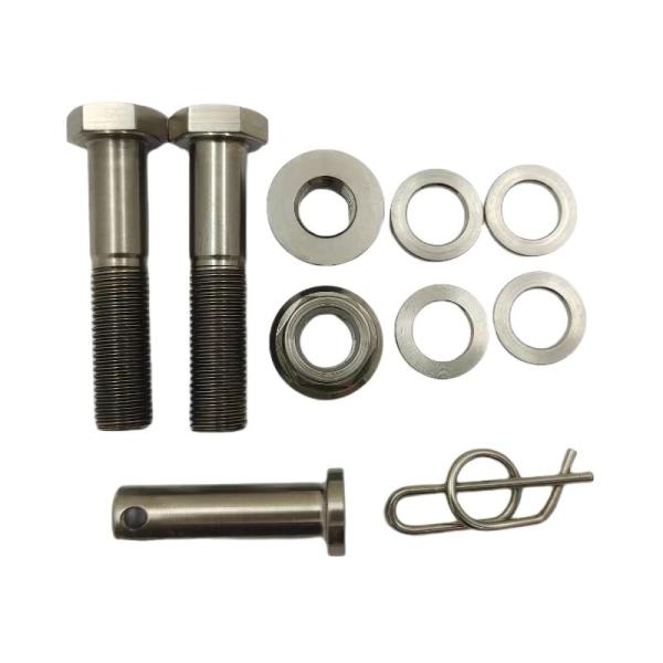 Quality Universal Titanium GR5 Jacobs Ladder Bolt With Nut Nylon Insert 3/8-24 in Thread Perfect for Industrial Applications for sale
