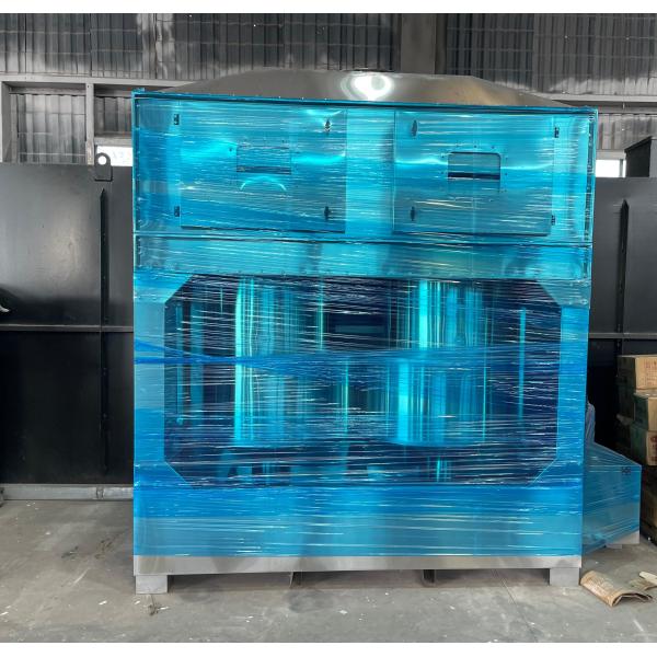 Quality 50 Feet Diameter Cyclone Tower Dust Removal Equipment / Multiple Cyclone Devices With Powerful 500 CFM Airflow Volume for sale
