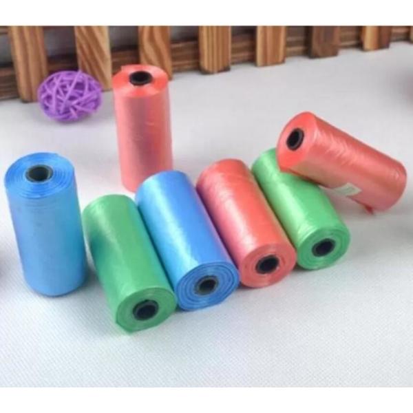 Quality 200 Micron Biodegradable PLA Compostable Pet Waste Bags for sale