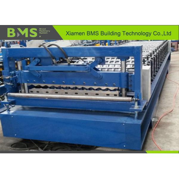 Quality 17 steps 5.5KW Corrugated Panel Roll Forming Machine 18-20 m/min for sale