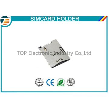 Quality Molex Push - Push Style SIM Card Holder 6 Pin For GSM GPRS Module 0475531001 for sale