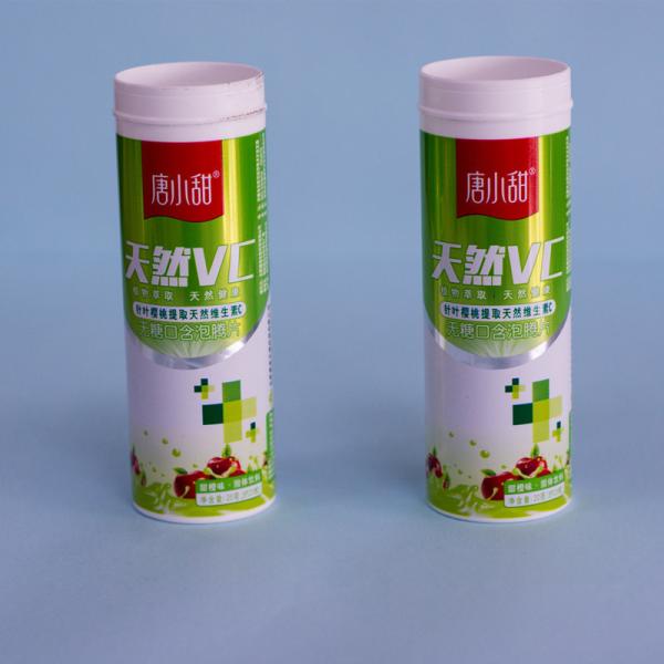 Quality Effervescent Tablet Pills Packaging Container with Dry Offset Printing and PP for sale