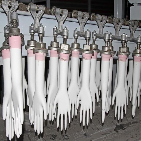 Quality Medical Latex Rubber Medical Gloves Production Line for sale