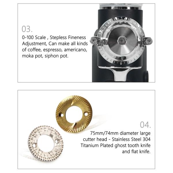 Quality Commercial Grinder Semi-Automatic Coffee Machine with Electric Coffee Grinder for sale