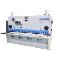 Quality Guillotine Cnc Hydraulic Shearing Machine With Estun E21 NC Control Sheet Metal for sale