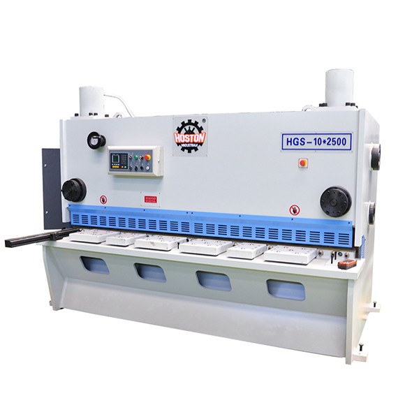Quality Guillotine Cnc Hydraulic Shearing Machine With Estun E21 NC Control Sheet Metal Cutting 10x2500mm for sale