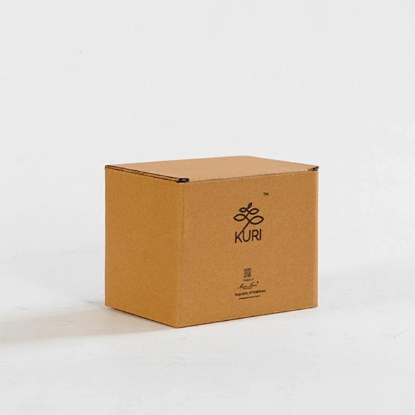 Quality Shipping / Moving Corrugated Paper Box Handmade Cosmetic Gift Packaging for sale
