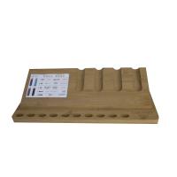 Quality FAVRE Multiscene Wood Counter Stand , Acrylic Wooden Countertop Display Stand for sale