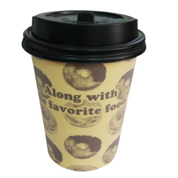 Quality 9oz Disposable Coffee Hot Drink Foam Cup With Lid for sale