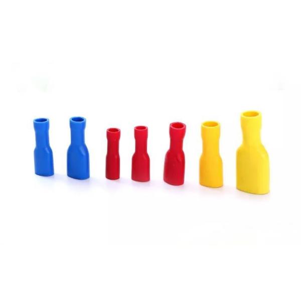 Quality PVC Insulated Fully Insulated Female Disconnects Plating Tin Brass for sale