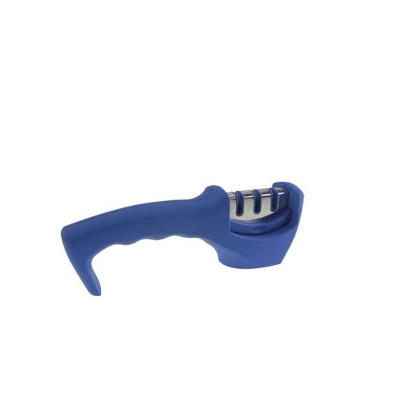 Quality Durable Tungsten Carbide Knife Sharpener , 3 Stage Knife Sharpener 184g 205 * 50 * 70mm for sale