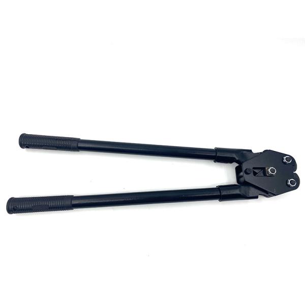 Quality Black Sealless Steel Strapping Tool Automatic Strapping Machine Manual Packaging Pliers PET Plastic for sale