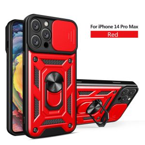 Quality iPhone TPU Camera Protection Mobile Back Cover Hybrid Shockproof Kickstand Ring for sale