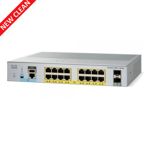 Quality Cisco Catalyst 2960L Series 16 port with poe GigE Network ethernet Switch WS for sale