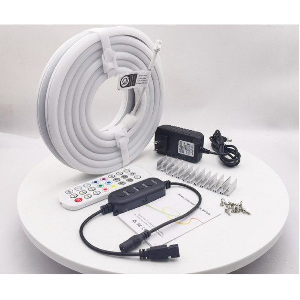 Quality 16.4ft/5m RGBW Neon LED Strip Lights 12V 24V 220V for sale