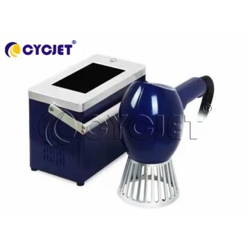 Quality 30W Fiber Laser Coding And Marking Machine CYCJET Portable Handheld Laser Marker for sale