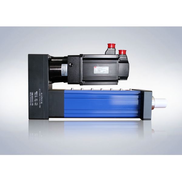 Quality Direct Connection Electric Cylinder Linear Actuator / Ball Screw Blue Small Electric Cylinders for sale