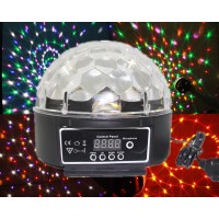 Quality 20W DMX Led Crystal Magic Ball Light Rgb Effect Disco Stage Light AC 110V - 250V for sale