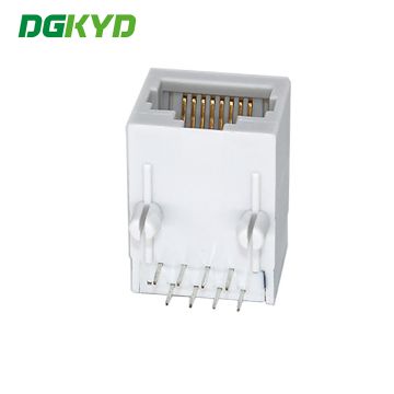 Quality DGKYD111B002IWC4D single port RJ45 connector, 100Mbps, integrated filtering, for sale
