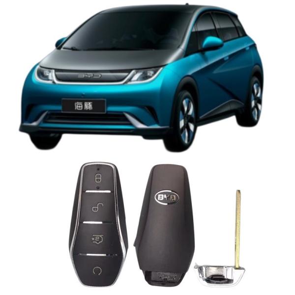 Quality Plastic Apply BYD Qin plus Dolphin Car Key Matching e2 Tang Han Car Intelligent Yuan Song plusdmi Remote Control Key for sale