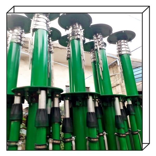 Quality Lightweight 6M 18M Movable Antenna Mast Tower for sale
