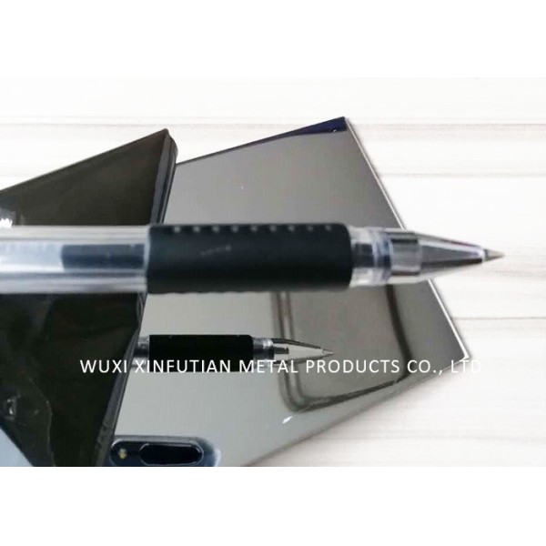 Quality 24 Gauge 304 Stainless Steel Sheet NO 8 Mirror Finish Black Titanium for sale