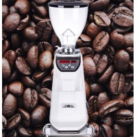 Quality Cafe Bar Ware Color Display Doserless Coffee Grinder 64 Flat Burrs For Barista for sale