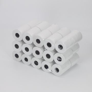 Quality Thermal ATM Cash Register Rolls with High Smoothness And Whiteness Black Image for sale