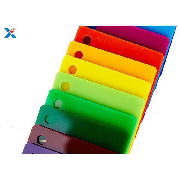Quality 8x4 Coloured Acrylic Sheet Orange Cast Large Roofing Lucite Board for sale