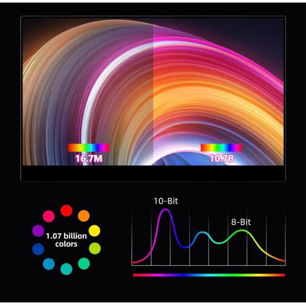 Quality 15.6 Inch RGB UHD 4K Touchscreen Portable Monitor For Laptop PS5 for sale