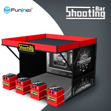 Quality Projector Screen Shooting Game Machine Real Sence Shooting Hunting Hero 4 for sale