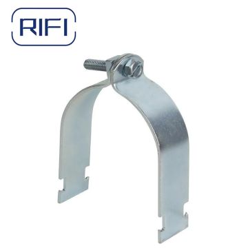 Quality UL Metal Conduit Clamp Unistrut Channel Fitting Galvanized Pipe Clamp for sale