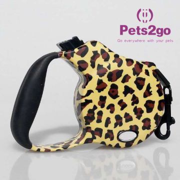 Quality Chrome Plated 237g 3m Retractable Cord Dog Leash for sale