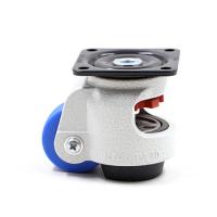 Quality 540KG Height Adjustable Castor Wheels 72mm Machine Leveling Casters for sale