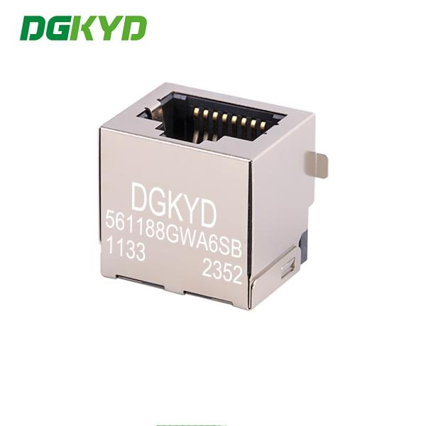 Quality DGKYD561188GWA6SB1133 Single Port RJ45 Network Socket Without Filter Network for sale