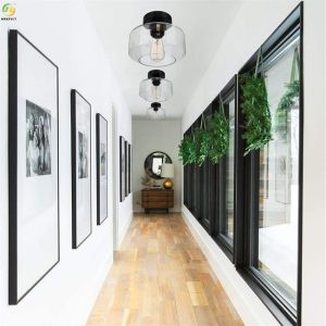 Quality Iron Glass Nordic Pendant Light Living Room LED Lamp MS220 for sale