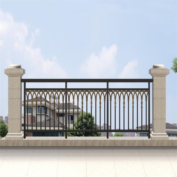 Quality Black Security Aluminum Railing for Balcony and Stairs for sale