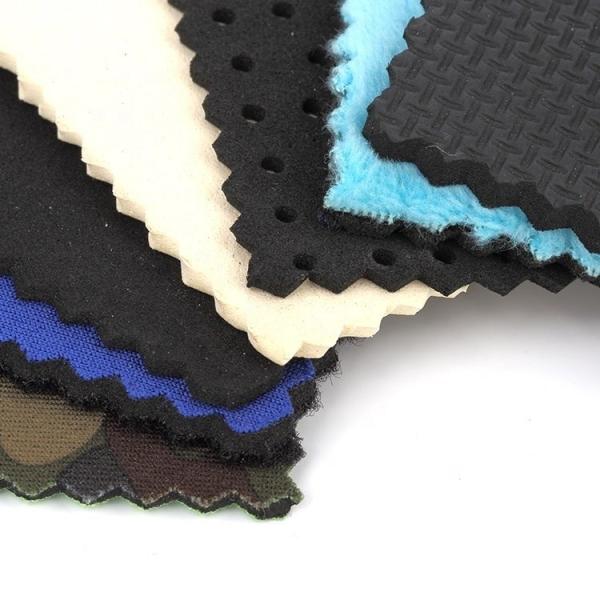Quality SBR Shockproof High Temperature Foam Sheet , 1.0 - 10.0mm Scuba Foam Fabric for sale