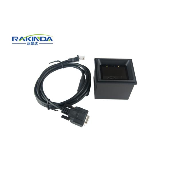 Quality Kiosk Fixed Barcode Scanner USB QR Code Reader White LED Light Source for sale