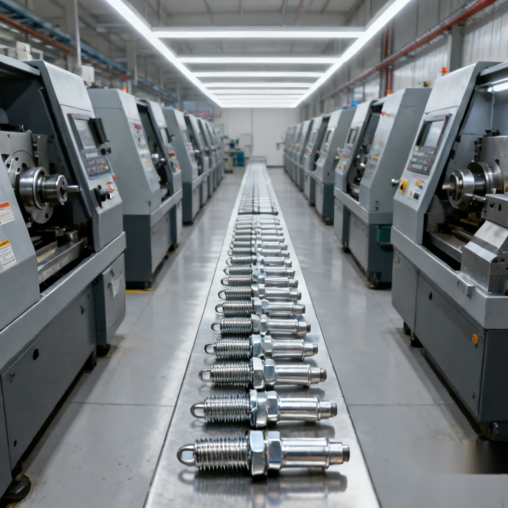 TAKUMI spark plug production workshop