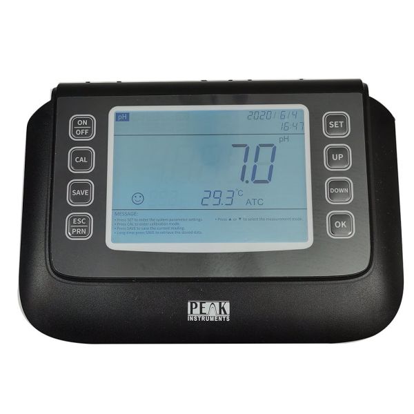 Quality Automatic 3-Point Calibration Benchtop 6.5 Inch LCD Display pH Meter for Water for sale