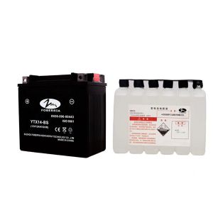Quality YTX14 BS Rechargeable Motorcycle Battery 12v 14ah Motorcycle Battery for sale