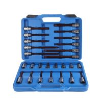 Quality 55MM To 200MM Bit Socket Set With Bright Color S2 Material for sale